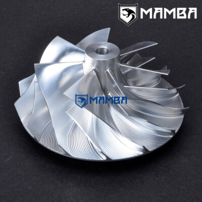 MAMBA Billet Turbo Compressor Wheel for BorgWarner S400 (78.4/106.2/7+7 ...