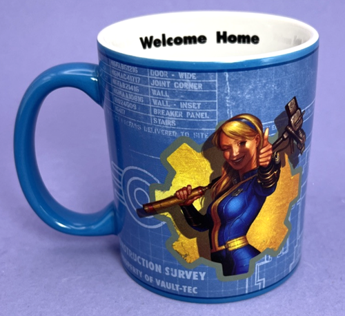 Fallout Vault Girl Welcome Home Mug 11oz 2017 Loot Crate - No Box | eBay
