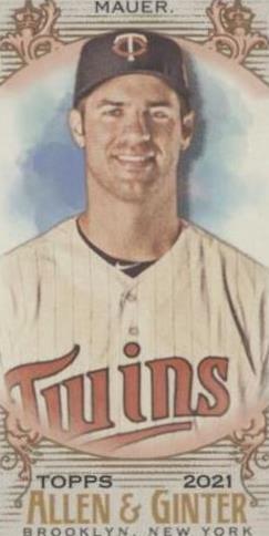 2021 Topps Allen & Ginter's - Joe Mauer #132 Mini for sale online | eBay
