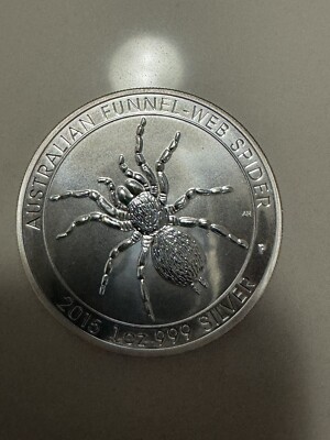 2015 1oz .999 Silver Funnel Web Spider Perth Mint *RARE* | eBay Australia
