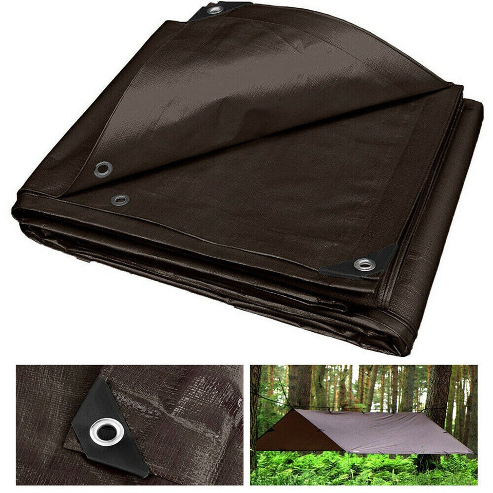 30'x40' Large Heavy Duty Poly Tarps 5Mil-18Mil Waterproof Canopy Cover ...