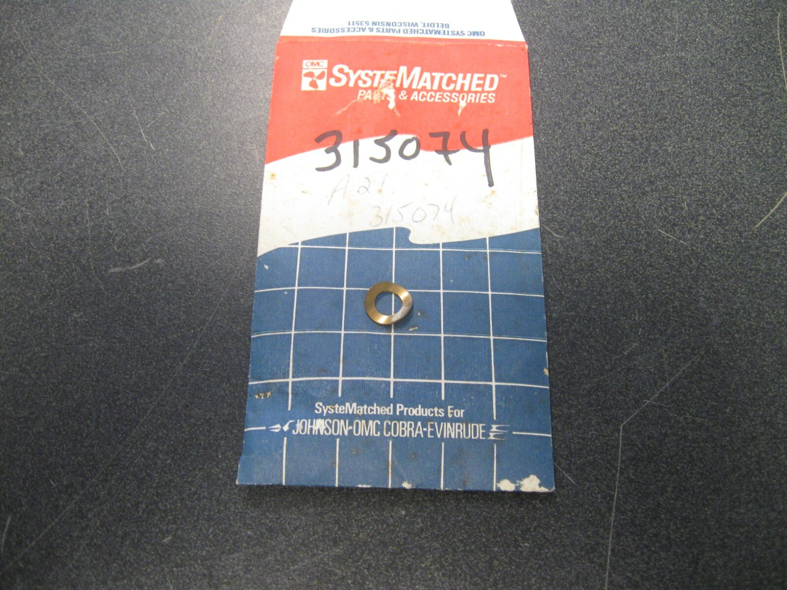 JOHNSON EVINRUDE OMC BOW WASHER 0315074 J247 | eBay