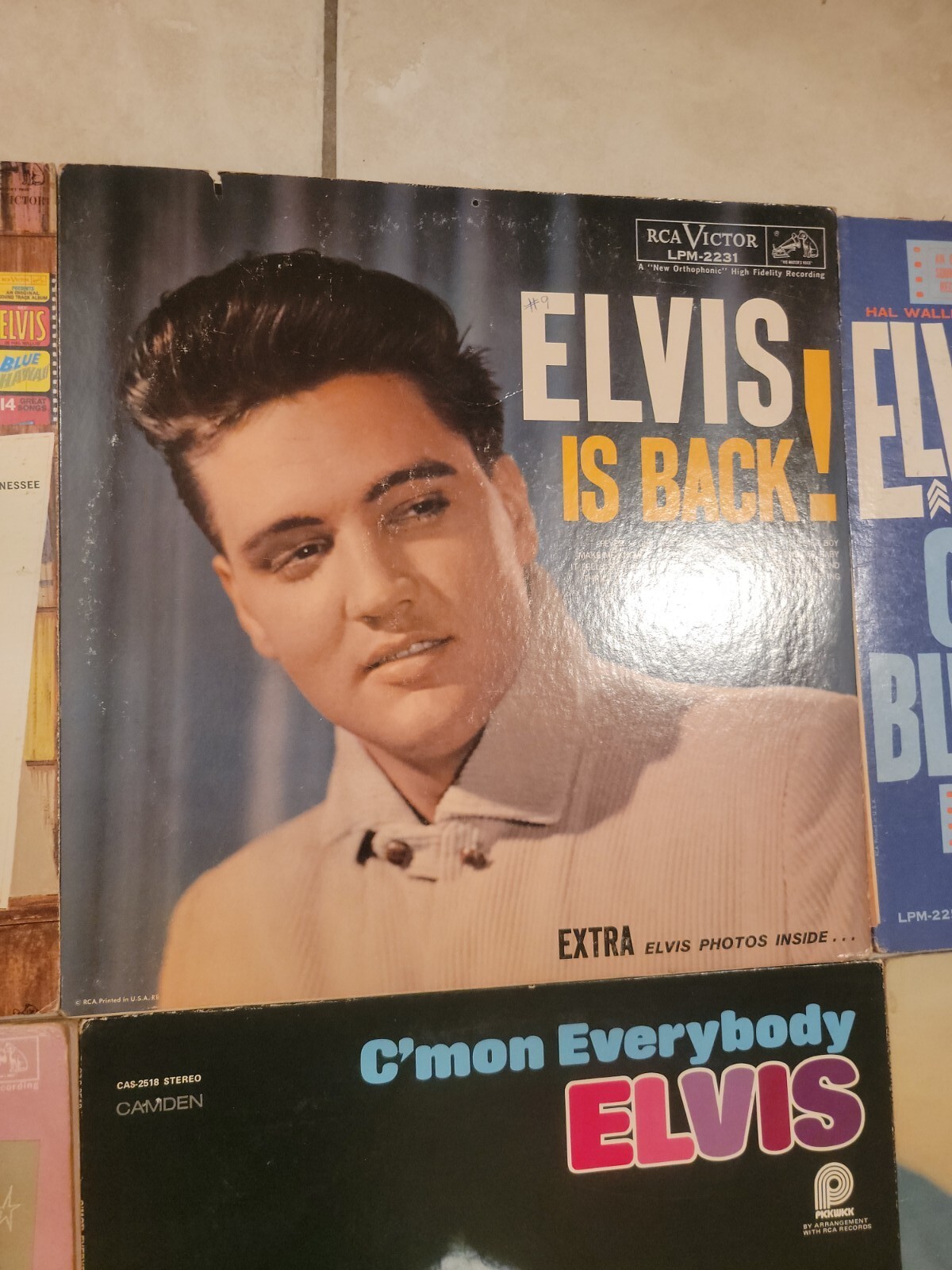Elvis Presley Vinyl Record Lot of 6 Classic Originals RCA Lp's see ...