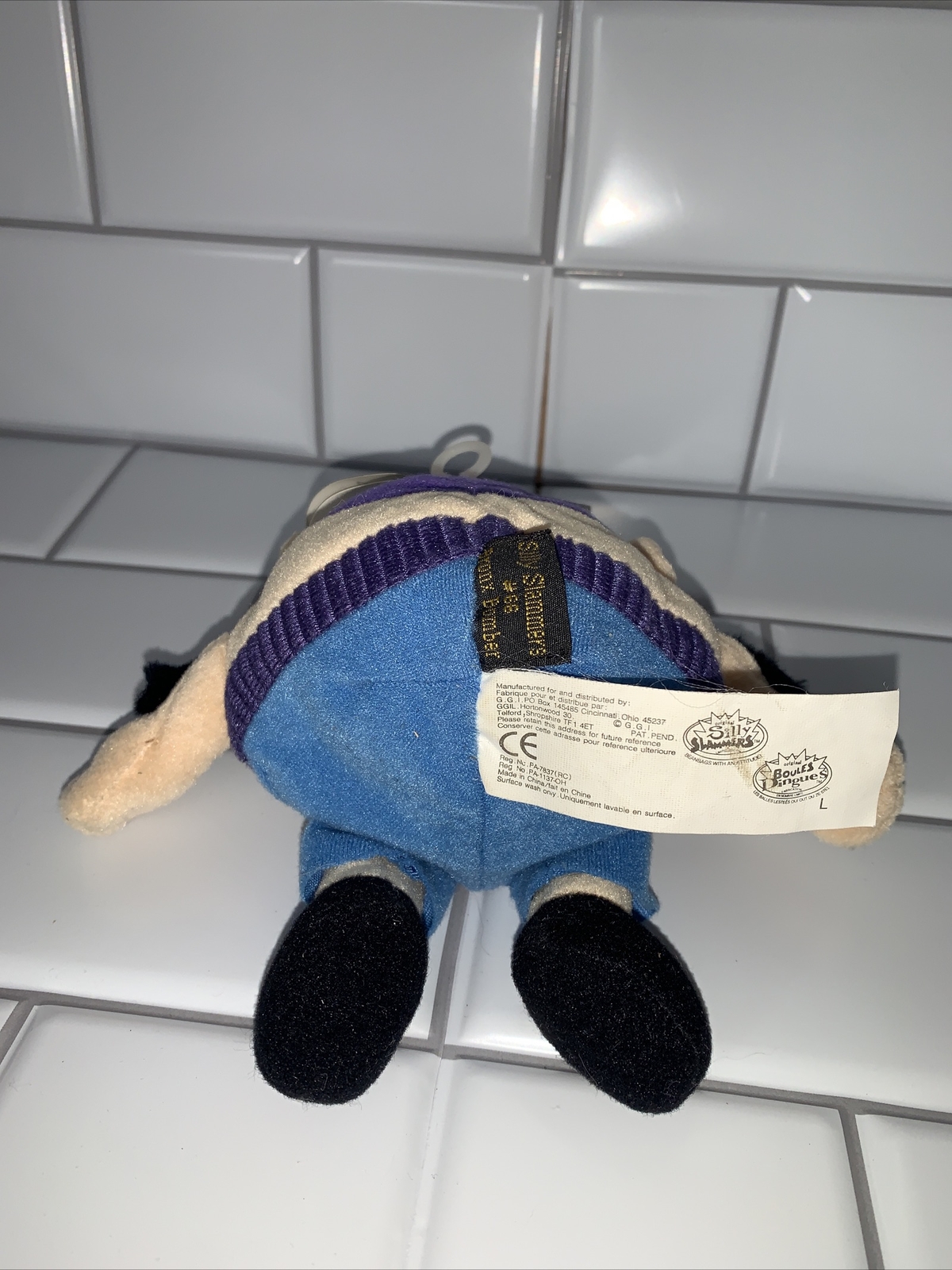 Vintage 90s Silly Slammers #66 Bronx Bomber Plush NO SOUND With Tags | eBay