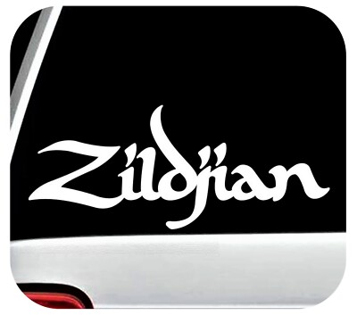 Zildjian Cymbals Logo Vinyl Decal Sticker Choose Size & Color | eBay