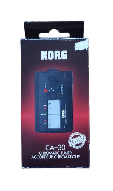 Korg Chromatic Tuner Ca-30 N222 Works Great With Fast for sale online ...
