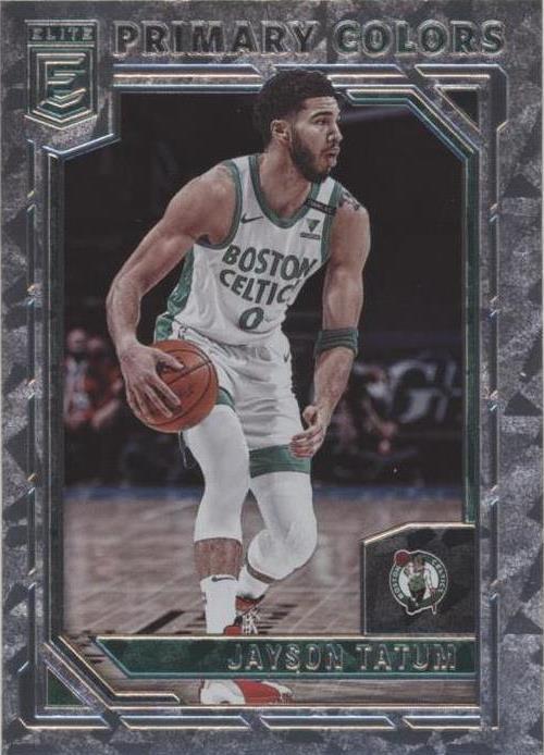 2021-22 Donruss Elite - Primary Colors Jayson Tatum #5 for sale online ...