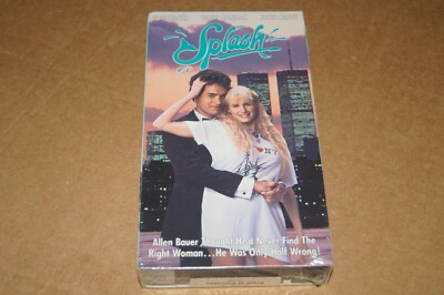 SPLASH VHS FACTORY SEALED TOM HANKS | eBay