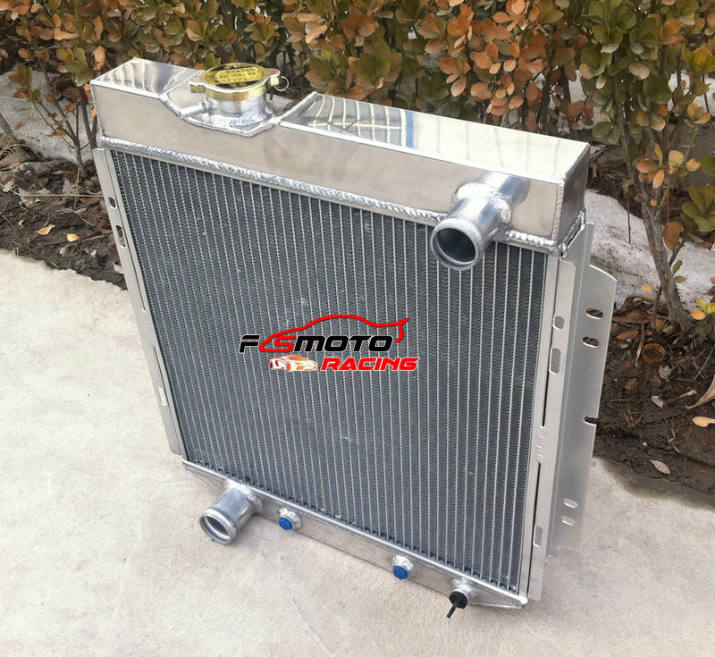 3 Row Aluminum Radiator For 1963-1966 FORD MUSTANG/FALCON MERCURY COMET ...