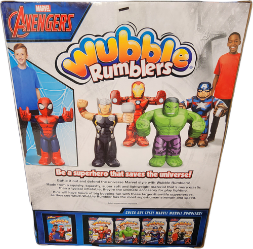 Wubble Rumblers Avengers Spider-Man Action Inflatable for sale online ...