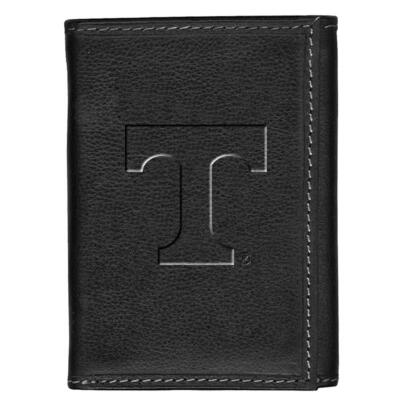 Tennessee Volunteers Vols UT Leather Tri-Fold Wallet Black Trifold | eBay