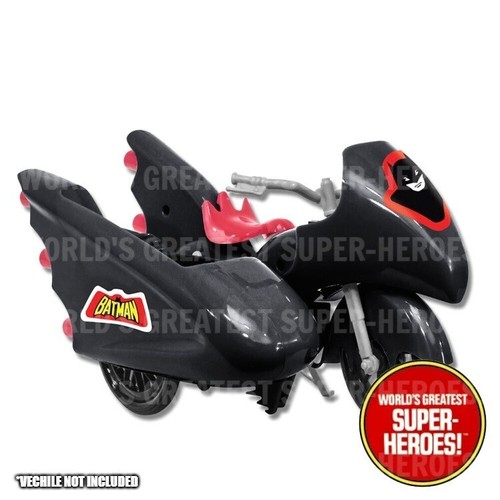 Mego Batman Robin Batcycle Sticker Reproduction Pre-Cut Vinyl For WGSH ...