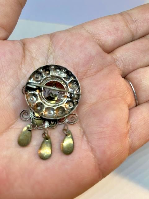Vintage Antique Norwegian SOLJE BROOCH PIN 830 Silver Signed | eBay