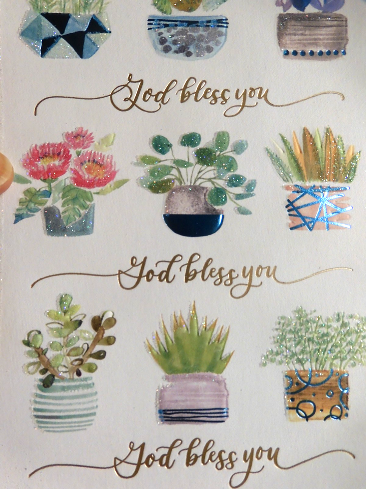 2 Cards Dayspring Encouragement God Bless You Abundant Blessings God's ...