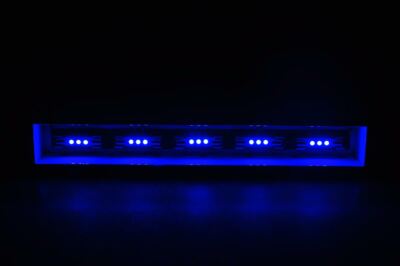 (10)ROYAL BLUE LED FUSE 8V LAMP/DIAL-METER-STEREO RECEIVER LIGHTS BULBS ...