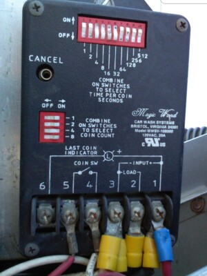 Timer for Magic Wand Car Wash Systems - new timer for vacuum | eBay