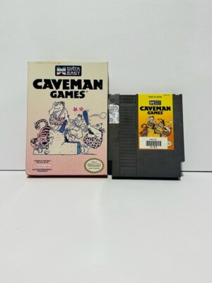 NES Caveman Games (Nintendo Entertainment System, 1990) TESTED ...