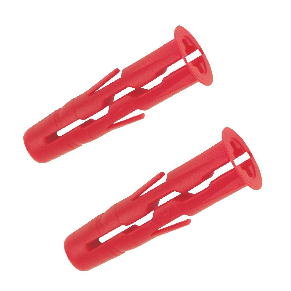 1000 x Genuine Rawl Plugs Universal Uno Red 6 x 28mm Expansion Screw ...