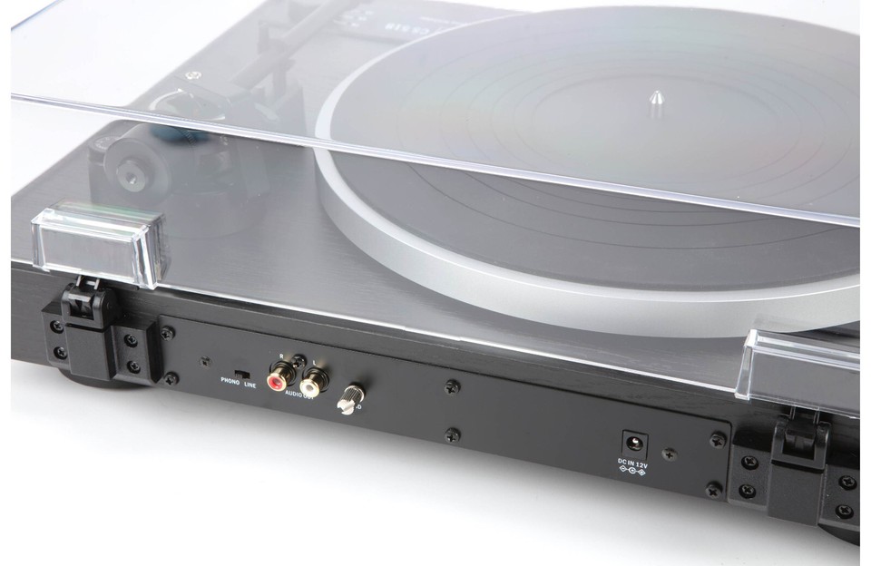 Dual CS 518 Manual belt drive turntable with built in phono preamp ...