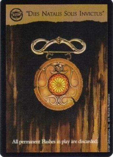 Dies Natalis Solis Invictus [Dictate] Imajica CCG Clive Barker | eBay