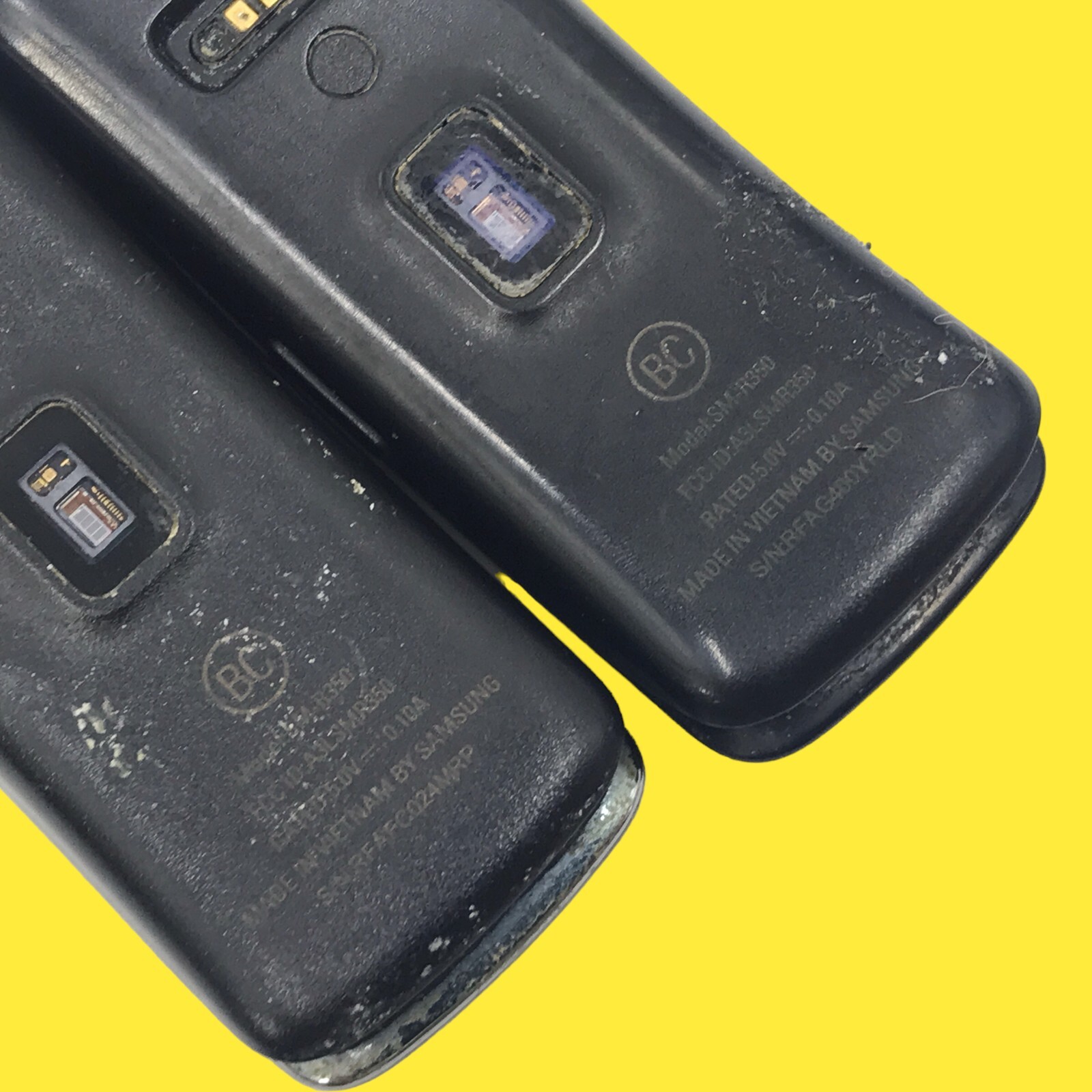 Lot of 7 Samsung Gear Fit SM-R350 Fitness Trackers Smart Watch #222 z63 ...