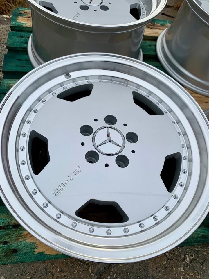 Mercedes Benz AMG Monoblock Wheels Rims Aero 3 Style 17"x8 | 4 | Full ...
