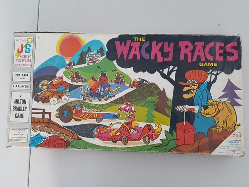 Wacky Racers Board Game - Vintage 1969 - missing 3 Pawns | eBay