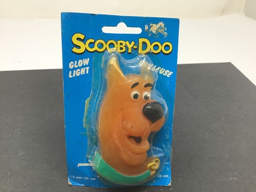 NOS Scooby Doo 1984 Glow Light Night Light Hanna Barbera Great Dane ...