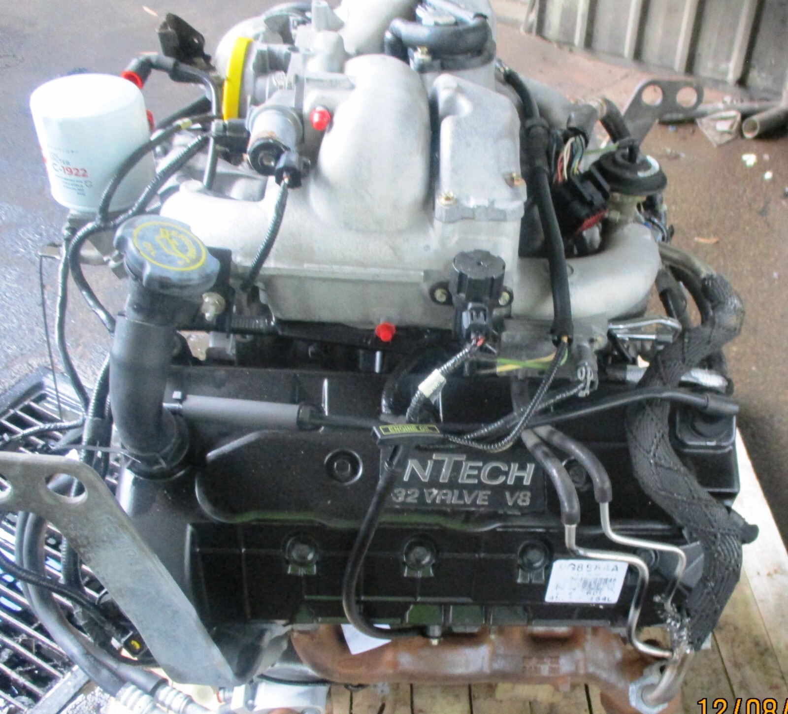 FORD 32 VALVE INTECH 5.4 ENGINE COMPLETE NEW OEM LINCOLN QUAD CAM F ...