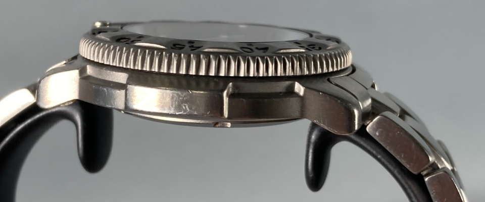 LUMINOX Series 3600 Titanium Watch Black Dial Running | eBay