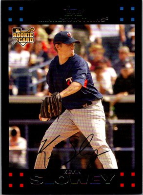 2007 Topps Updates & Highlights Kevin Slowey UH173 Minnesota Twins | eBay
