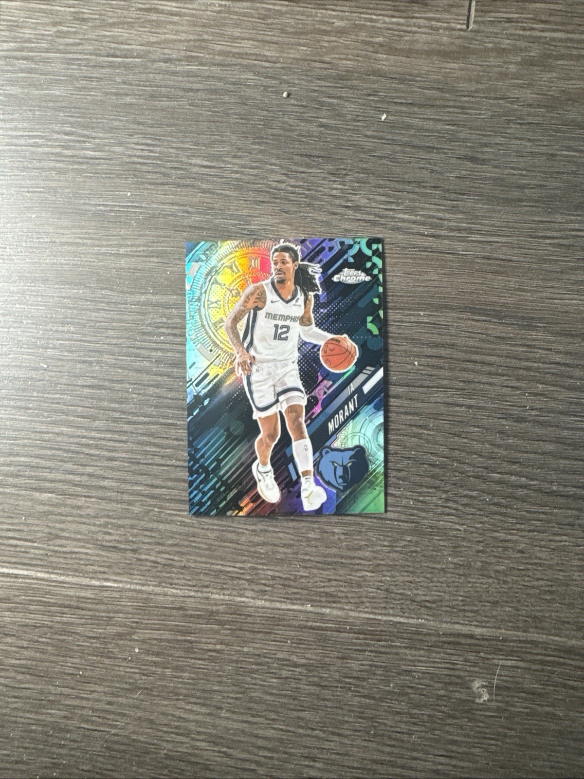 Ja Morant 2025-26 Topps Chrome Go Time #GT-14 Refractor - Grizzlies SP ...