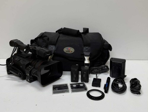 Canon XHA1 HD MiniDV Camcorder w/20x Zoom XH-A1 #026 | eBay