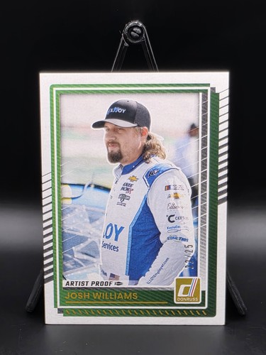 2025 Donruss Racing Josh Williams Artist Proof /25 NASCAR SP #42 | eBay