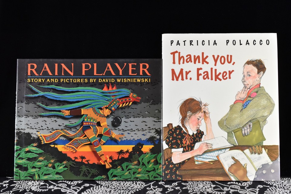 Four Books Lot Masai and I Pink and Say Rain Player Thank You Mr ...