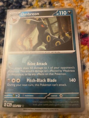 Umbreon (Master Ball Pattern) 059/131 Sv: Prismatic Evolutions Holo | eBay
