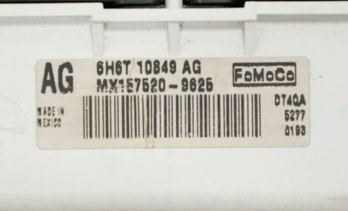 2006 Lincoln Zephyr Speedometer Head Cluster 173K OEM 6H6T 10849 AG | eBay