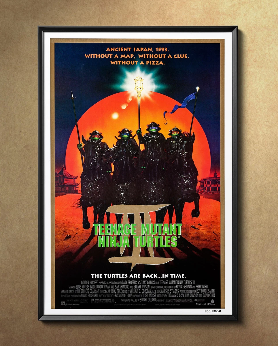 Teenage Mutant Ninja Turtles 3 Movie Poster