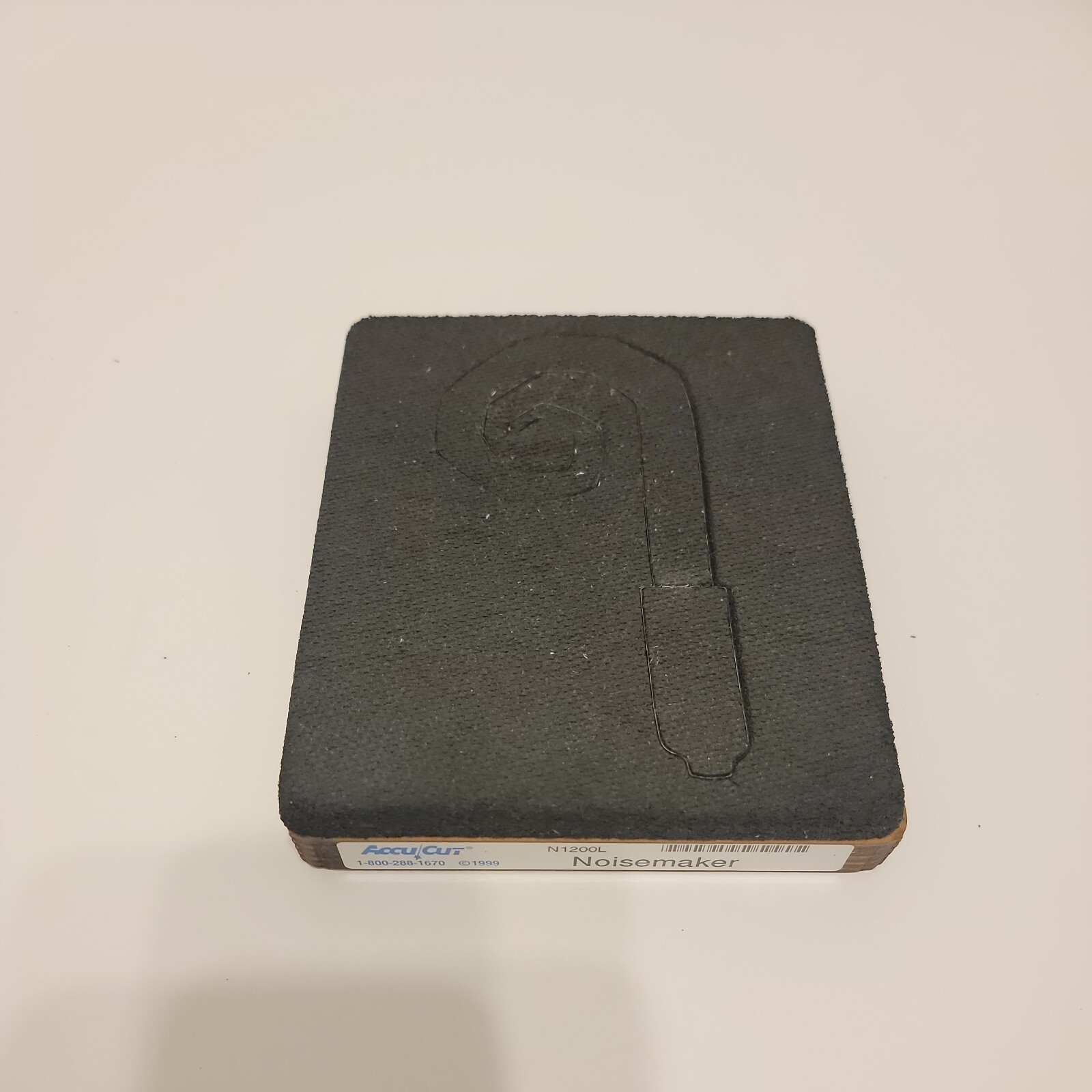 ACCUCUT Noisemaker Wooden Die Cuts Ellison Scrapbooking Dies paper ...