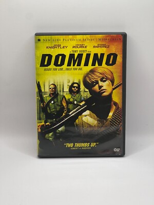 Domino - DVD Movie Keira Knightley Mickey Rourke Edgar Ramirez Drama ...