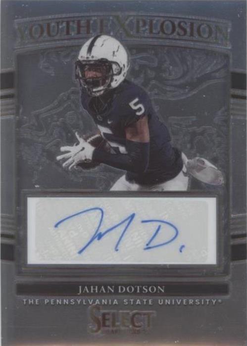 2022 Panini Select Draft Picks - Youth Explosion Signatures Jahan ...