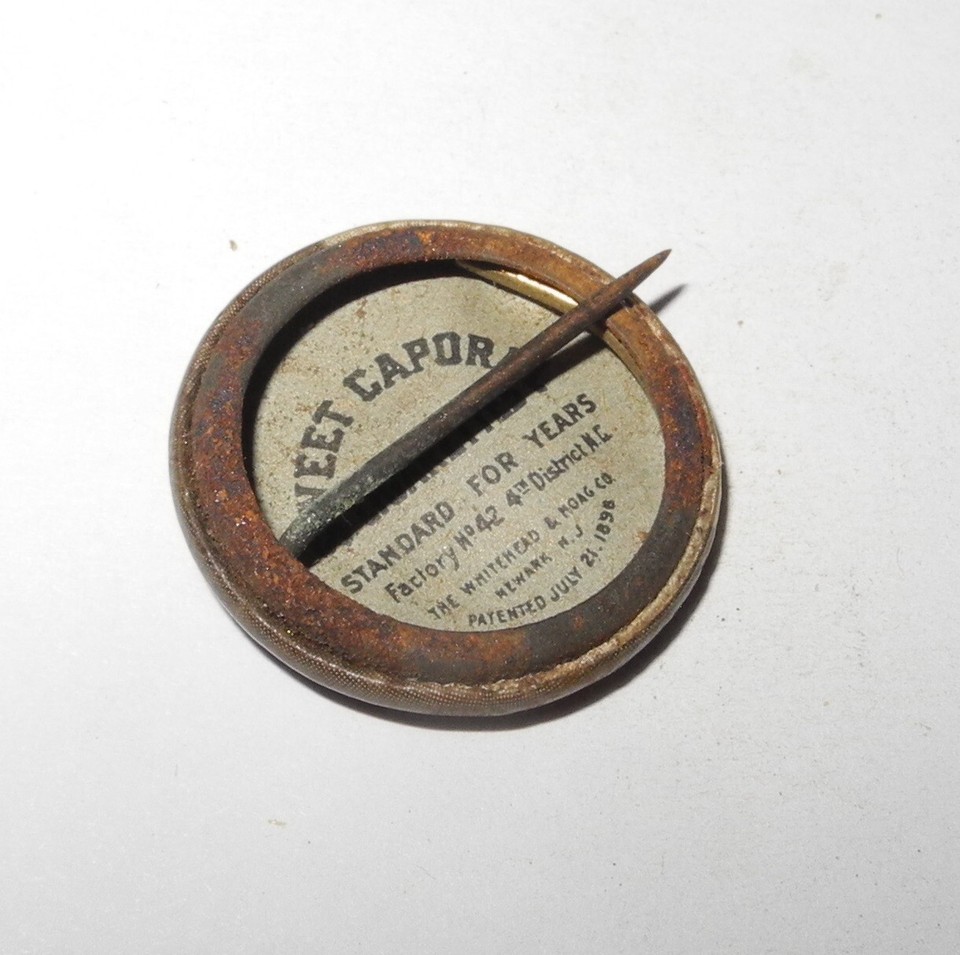 1910-12 Sweet Caporal Baseball Coin Pin Harry Mcintire Chicago Cubs ...