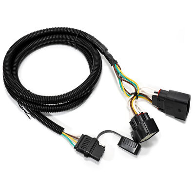 For 2011-2019 Ford Explorer Trailer Wiring Harness 4 Way Light ...