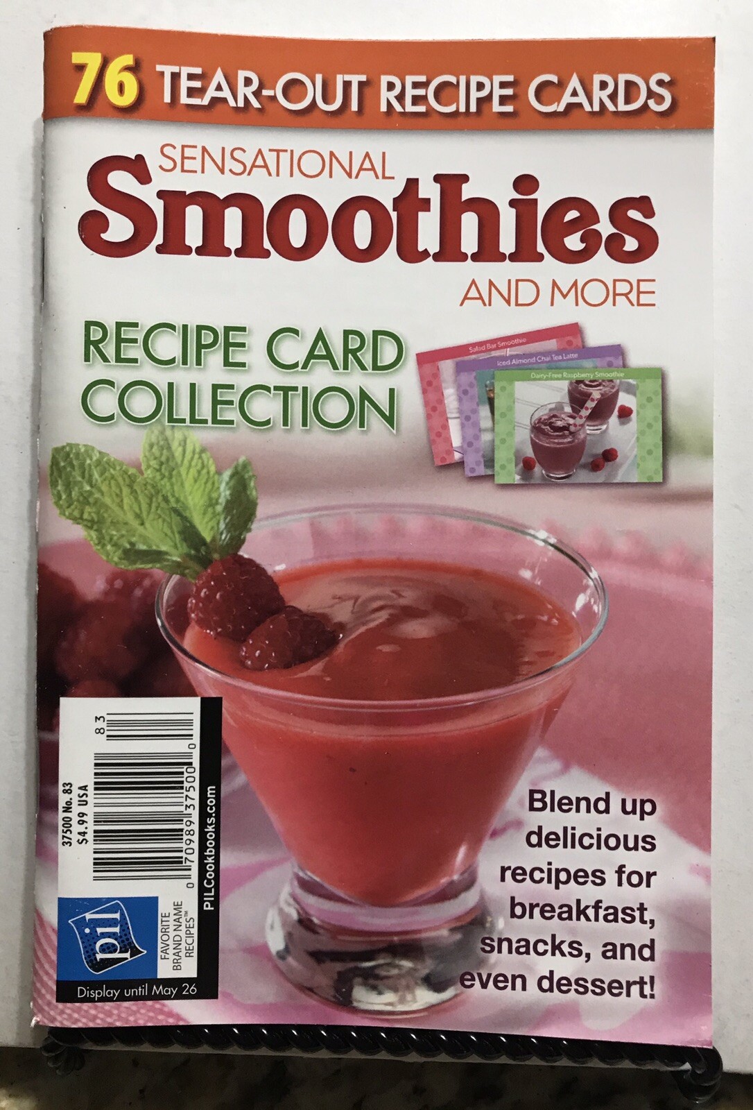 Sensational Smoothies & More Recipe Cards Vol 8 #83 May 26 2015 FREE ...