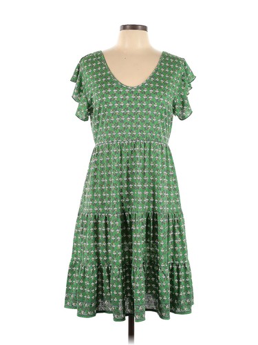 NWT Max Studio Women Green Casual Dress L | eBay