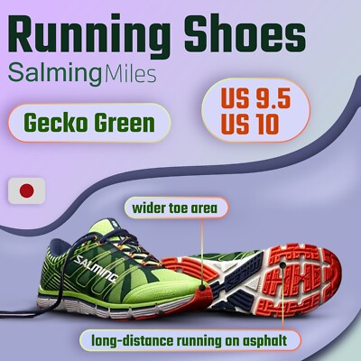 SALMING Running Shoes Miles for Men (Gecko Green) | eBay