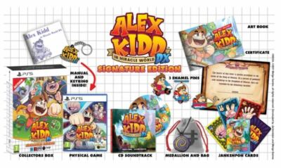 Alex Kidd in Miracle World DX PS5 Playstation 5 Signature Edition ...