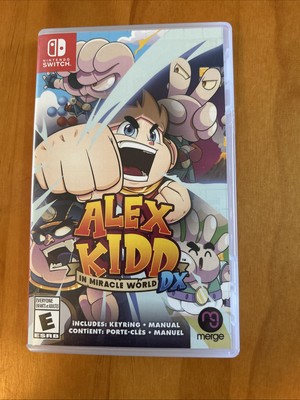 Alex Kidd In Miracle World Dx - Nintendo Switch Includes Keychain ...