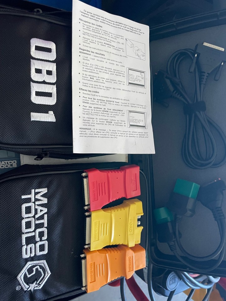 Matco MD-1052 Tools Scan Adviser +ABS/SRS Digital Scan Tool Kit (Mint ...