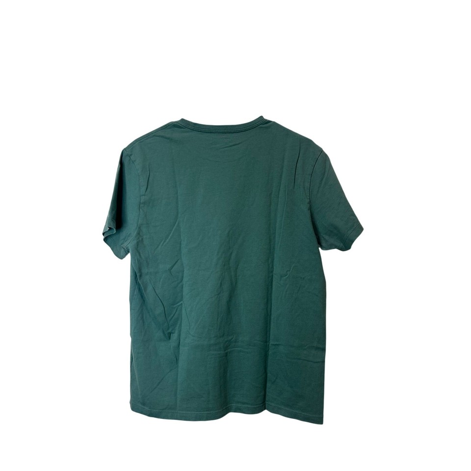 Ash & Erie Sz M Forest Green Cotton Crewneck Tee Mens T-Shirt - Light ...